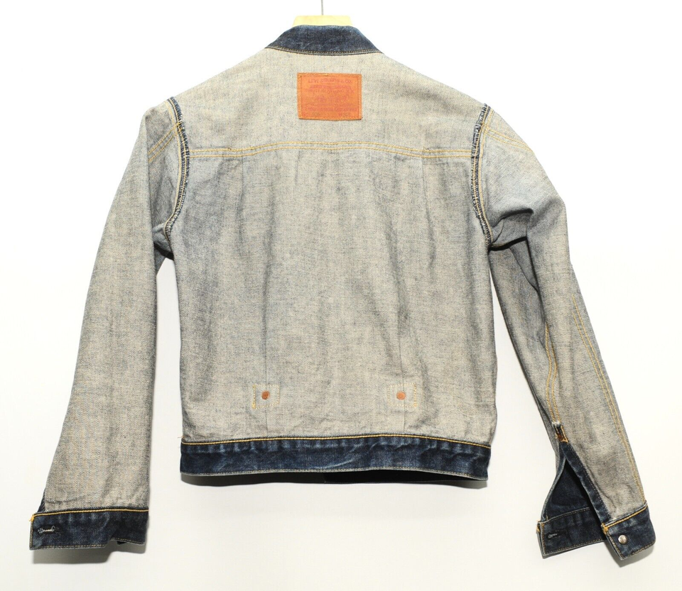 SUPERB VINTAGE LEVIS BIG E MADE IN JAPAN 71 506 XX JEANS DENIM JACKET ...