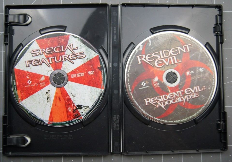Resident Evil & Resident Evil: Apocalypse (DVD) 43396209619 | eBay
