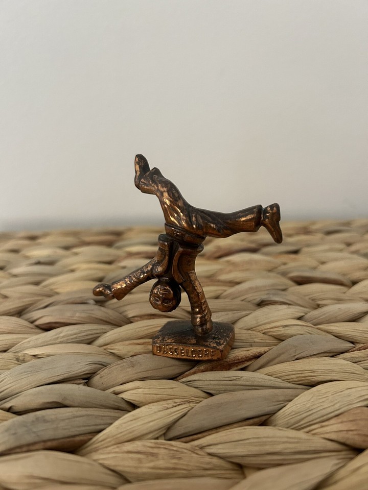 Düsseldorf Bronze Cartwheel Boy Mini Statue Figureine | eBay UK