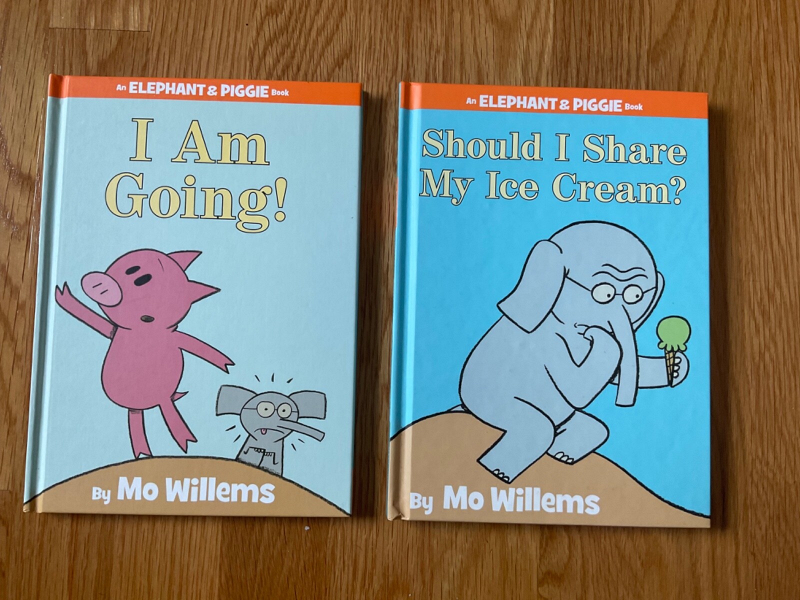 Mo Willems book bundle - I Am Going & Should I Share My Ice Cream? | eBay