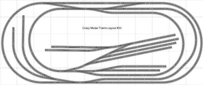Bachmann E-Z Track Train Layout #033 Train Set HO Scale 5' X 12'Wire ...