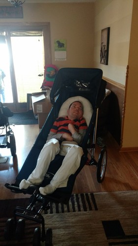 Advance Mobility Freedom Special Needs Stroller Push Chair - Navy for ...