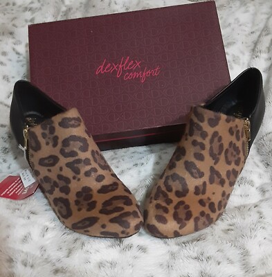 Dexflex Comfort Leopard Booties 9.5 | eBay