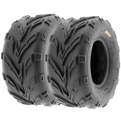 Pair of 2, 20x10-10 20x10x10 Quad ATV All Terrain AT 6 Ply Tires A004 ...