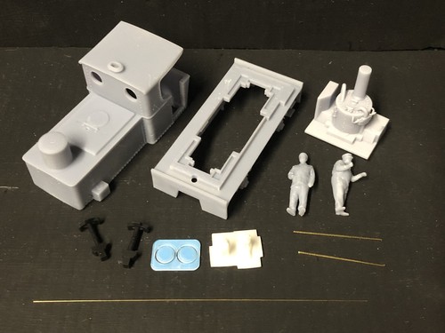 OO9/009 100 HP Sentinel Steam (Fry) Locomotive fits the Kato chassis 11 ...