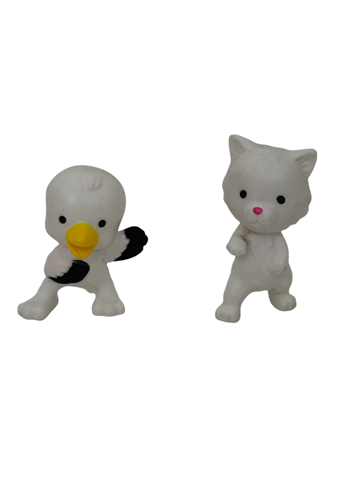 Lot of 2 Twozies Twosies Animals Pets Duck & White Fox Miniature | eBay