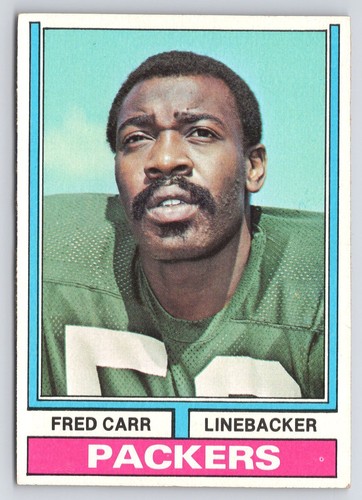 1974 Topps #213 Fred Carr - Packers - Excellent | eBay
