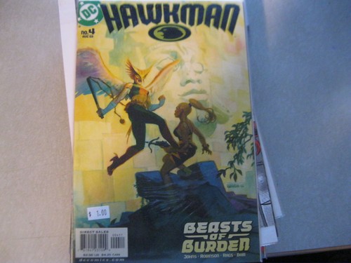 Hawkman (4th Series) #4 written by GEOFF JOHNS & art by RAGS MORALES | eBay