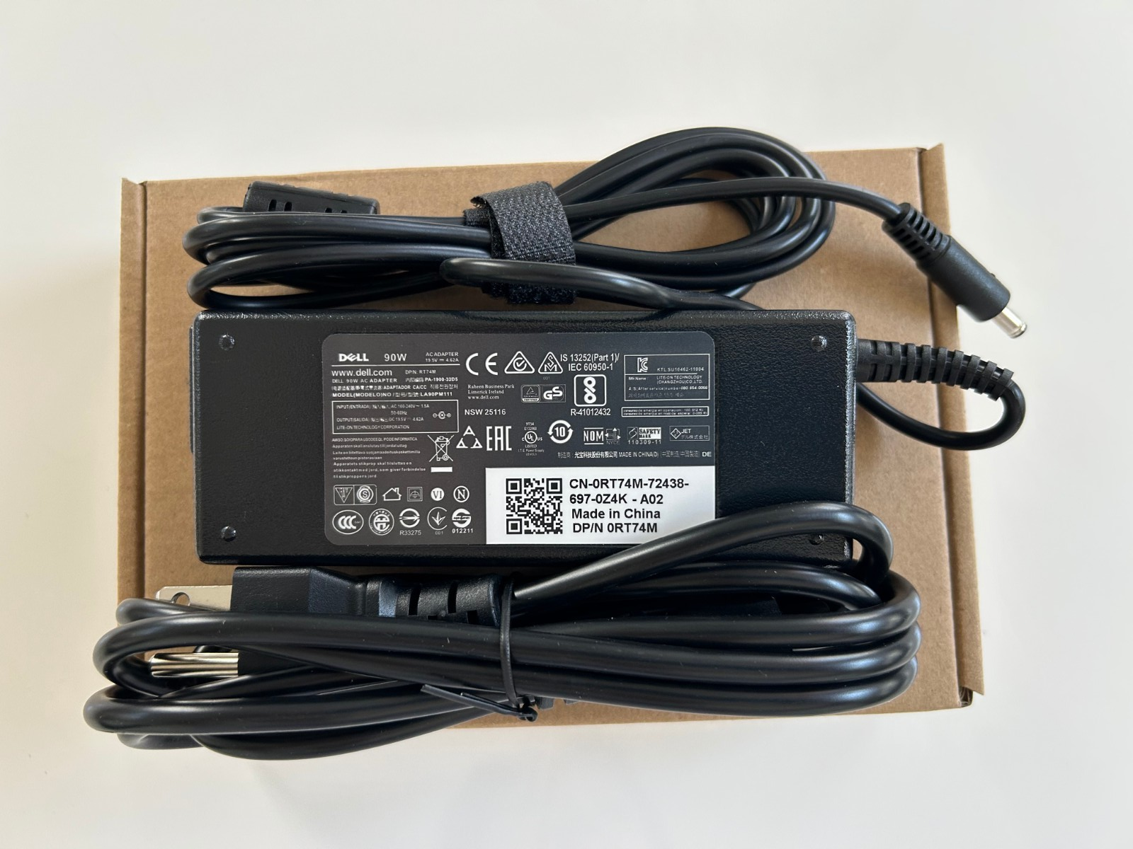OEM Dell 90W VRJN1 DA90PM111 PA-1900 Power Adapter Charger 19.5V 4.62A ...