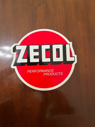 ZECOL LUBAID Automotive Chemicals - Original Vintage Racing Decal ...