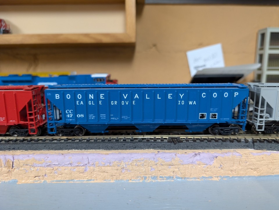 BV MIXED LOT (3) ATHEARN BLUE BOX 3 BAY PS HOPPERS: PATCHED CC CHICAGO ...