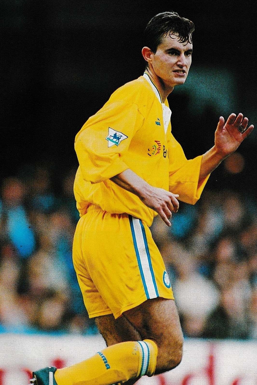 Football Photo>DAVID WETHERALL Leeds United 1996-97 | eBay