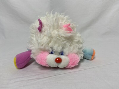 Vintage Popples White Puff Ball American Greetings Plush Stuffed Animal ...