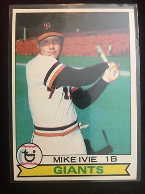 1979 Topps #538 Giants Mike Ivie Baseball Card | eBay