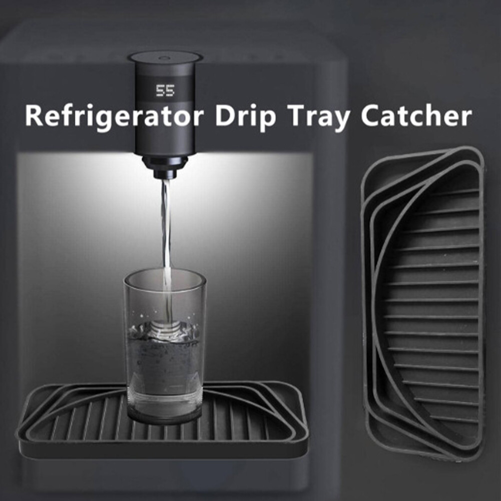 Refrigerator Drip Catcher Anti Slip Quick Dry Water Dispenser Tray ...