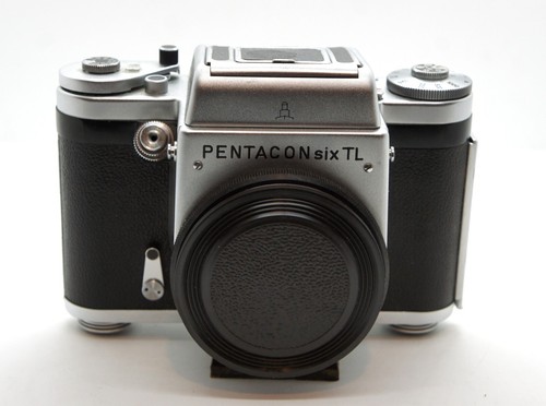EXC! Pentacon Six Medium Format 6x6 German camera Body Only | eBay