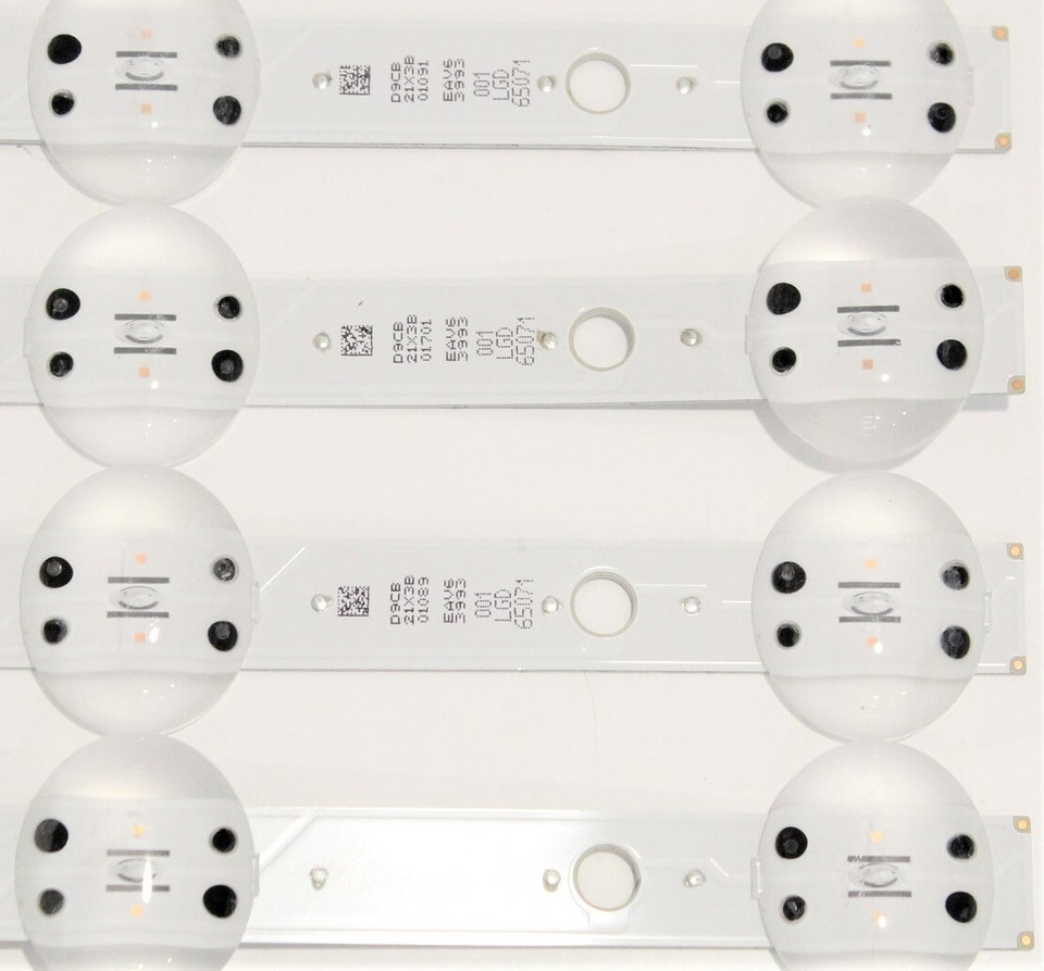 LG EAV63993001 65UK63 SVL650A71 LED Backlight Strips (4) | eBay