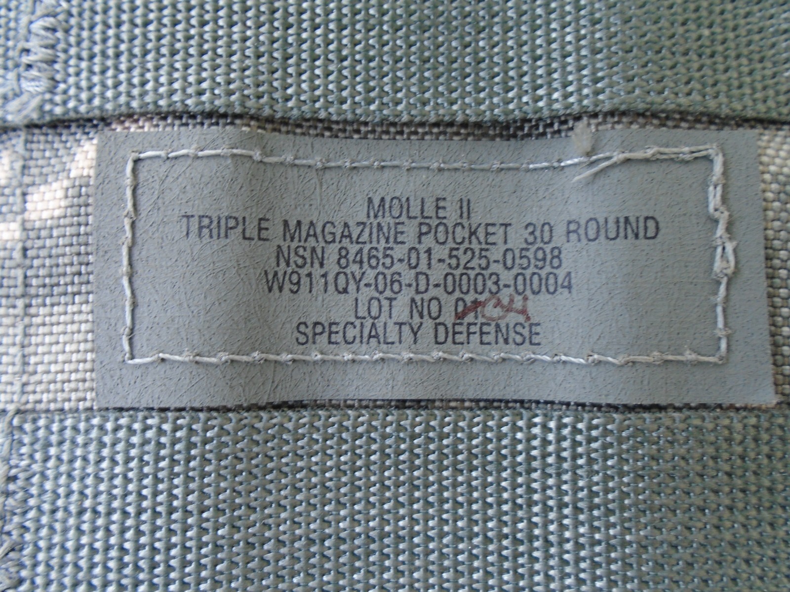 USGI Molle II ACU Fighting Load Carrier FLC Vest Harness w/ 7 Pouches ...