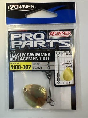 OWNER PRO PARTS FLASHY SWIMMER REPLACEMENT KIT - SHAFT 2 BLADE 4 - 5 ...