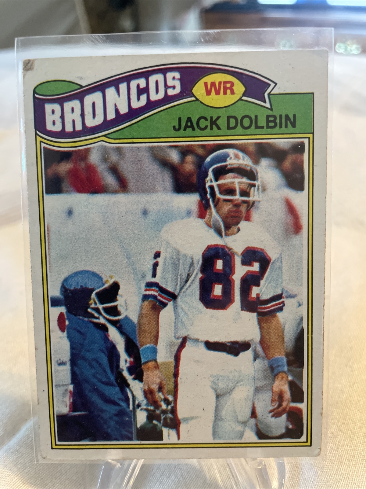 1977 Topps Jack Dolbin Rookie Denver Broncos #113 Football Card | eBay