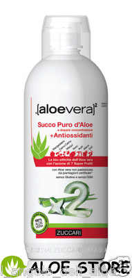 ZUCCARI Aloe Vera x2 1x Juice Pure D'Aloe With Antioxidants 1000ml - 7 ...
