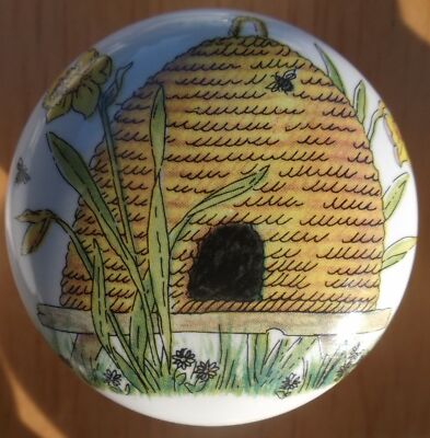 Ceramic Knobs Knob w/ Beehive Bee Hive INSECT | eBay