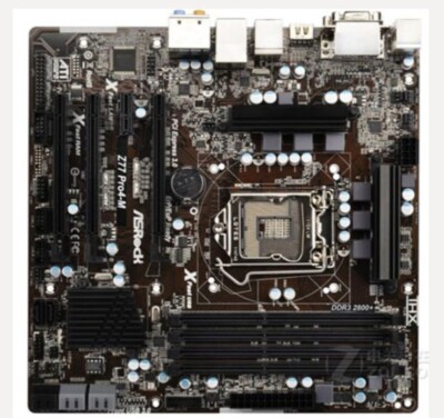 For ASRock Z77 Pro4-M LGA 1155 DDR3 Desktop Motherboard For Intel Z77 ...