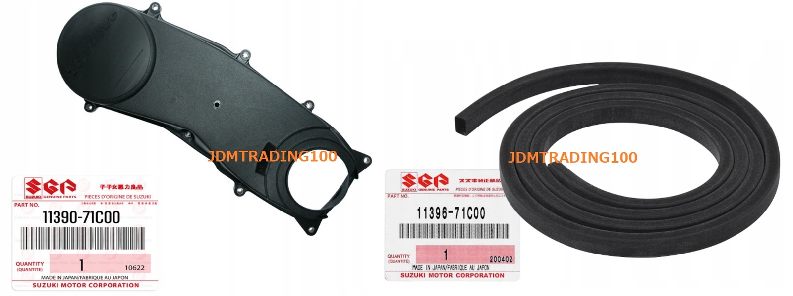 SUZUKI TIMING COVER & COVER GASKET KIT FOR SIDEKICK SWIFT VITARA 11390 ...