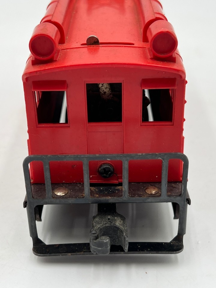 Vintage Lionel Lines 520 Box Cab Electric Locomotive O Gauge Red Train ...