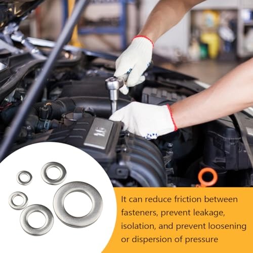 684PCS Car Crush Washer Oil Drain Plug, 9 Sizes Vehicle Fuel Drain Plug ...