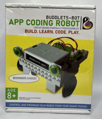Buddlets-Bot Robot Toy Kit for Kids Ages 8-12 - STEM Coding Robotic Toy ...