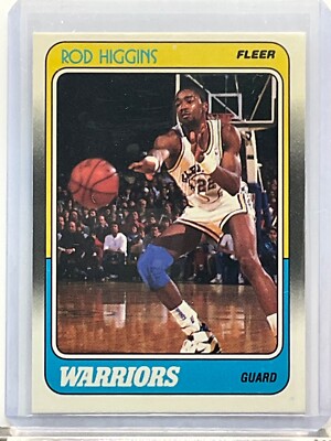 1988-89 Fleer Basketball - Rod Higgins - Warriors | eBay