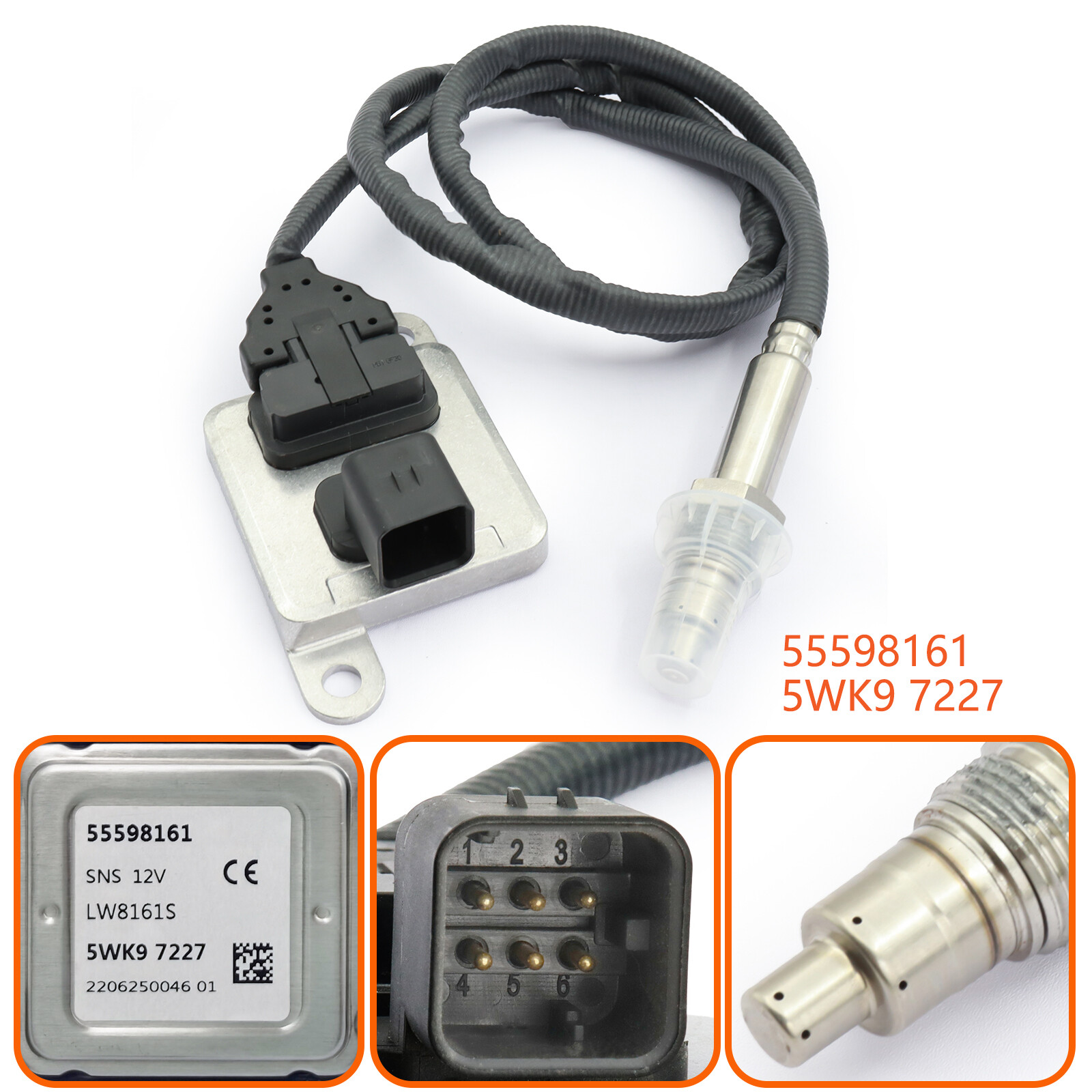 NOX SENSOR 55598161 FOR VAUXHALL ZAFIRA C 2.0 DIESEL POSITION 1 ...