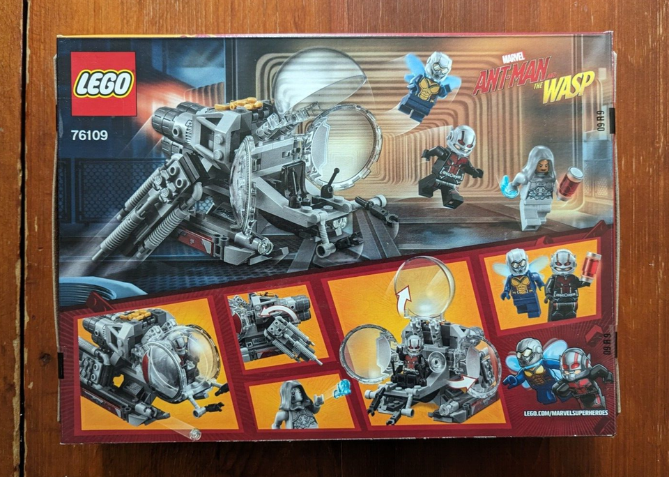LEGO 76109 Ant-Man Quantum Realm Explorers - Brand New - Sealed - Free ...