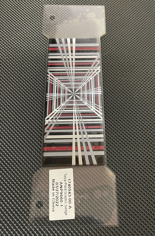 Tesla Plaid Badge Genuine OEM Model S and Model X Brand NEW | eBay