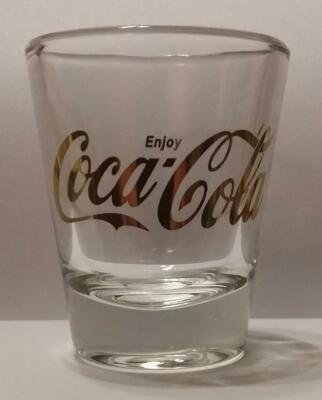 A Super Rare " 24K Gold " Coca Cola 1 1/2 oz. Shot Glass # 1 | eBay