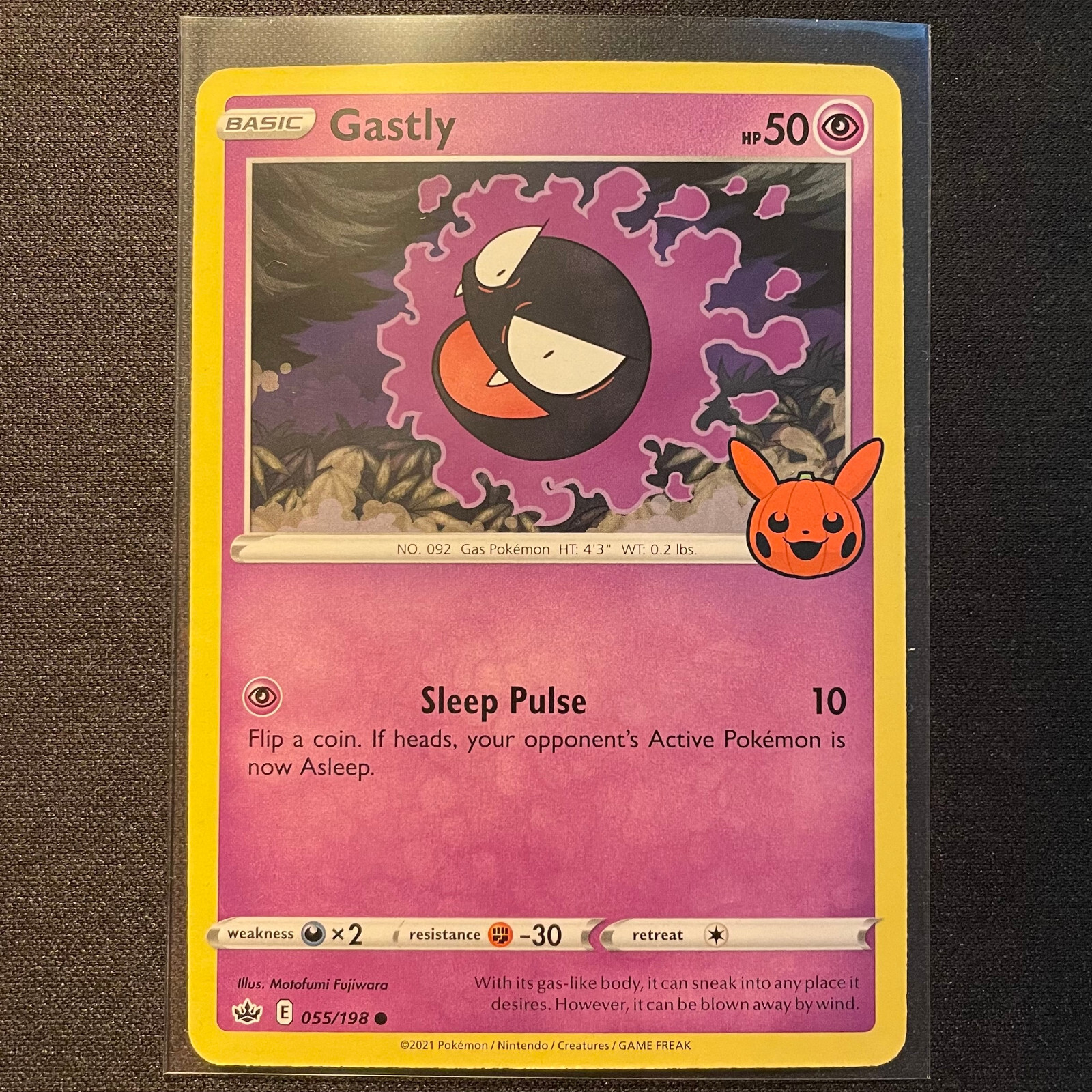 Pokémon Trick or Trade: Choose Your Card - Halloween edition Gastly NM ...