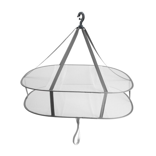 2X(2-Tier Sweater Drying Rack Hanging Clothes Hanging Dryer Laundry ...