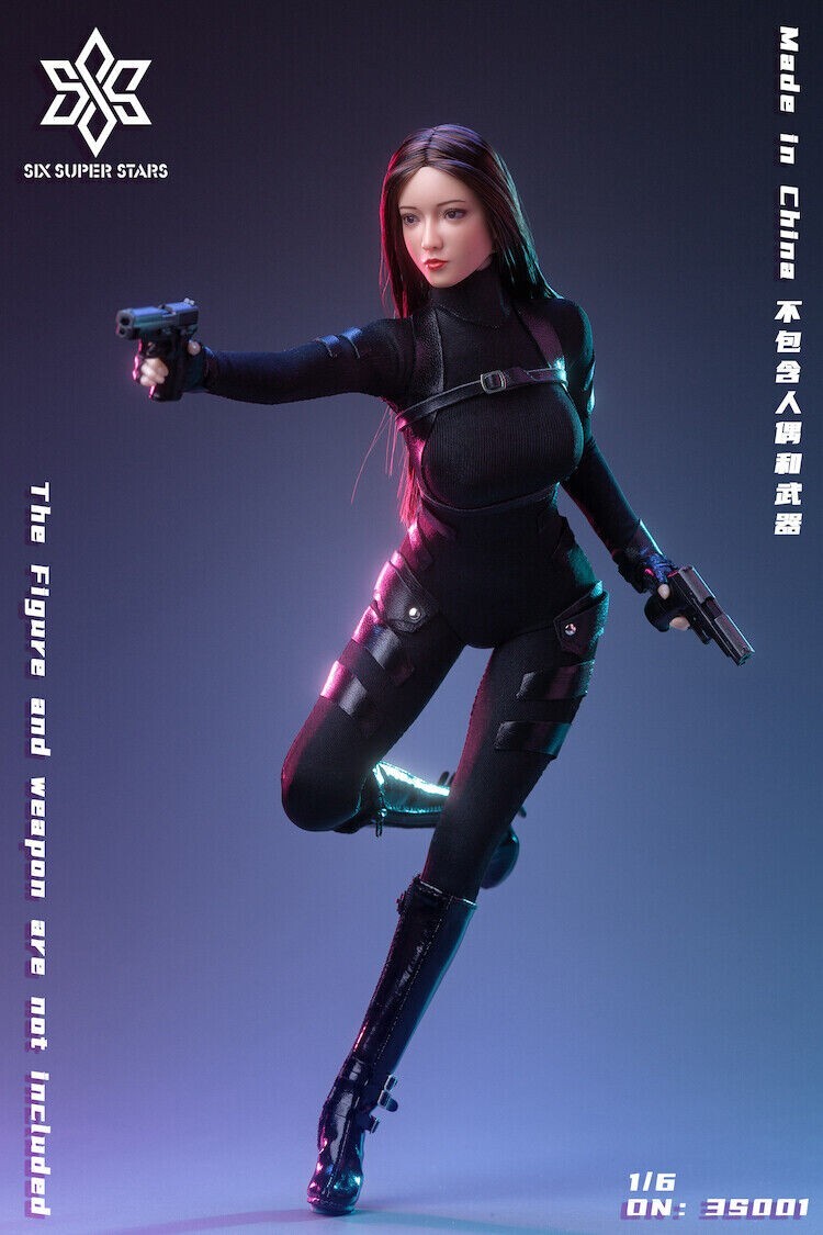 3STOYS 1/6 Female Agent Combat Stealth Suit 3S001 Fit 12inch Action ...