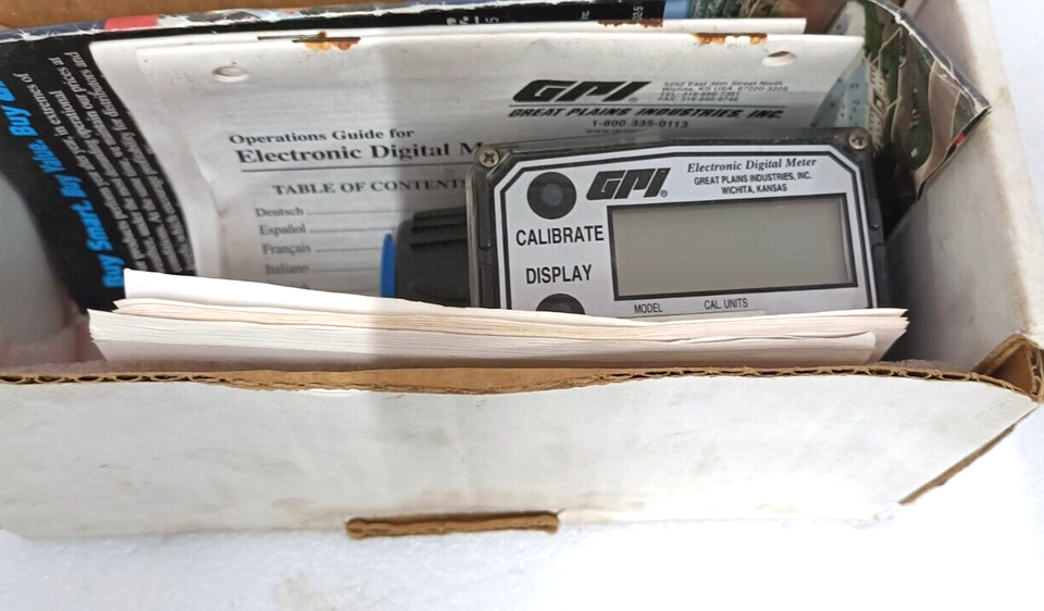 GPI A103GMN025NA1 ELECTRONIC DIGITAL METER CALIBRATE DISPLAY | eBay