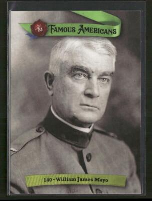 2021 Historic Autographs Famous Americans #140a William James Mayo | eBay