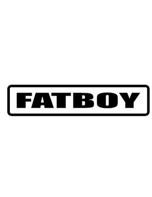 3 Fatboy Funny Hard hat decal/sticker, motorcycle helmets, Toolbox | eBay