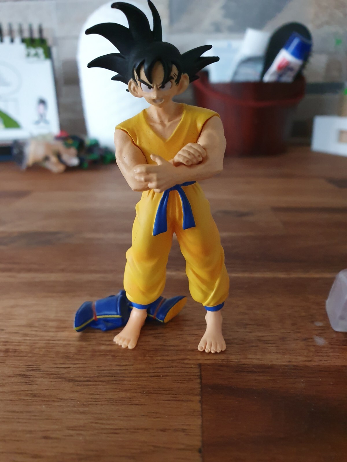 Figurine dragon Ball (Dbz) Gashapon Hg Rare Goku Pieds Nu | eBay