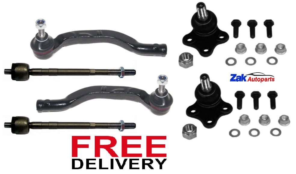 FOR VAUXHALL VIVARO TRAFIC TRACK ROD, INNER RACK END & BALL JOINTS SET ...