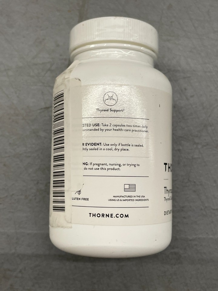 Thyrocsin Thyroid Cofactors for Thyroid Function Support 120 Capsules ...