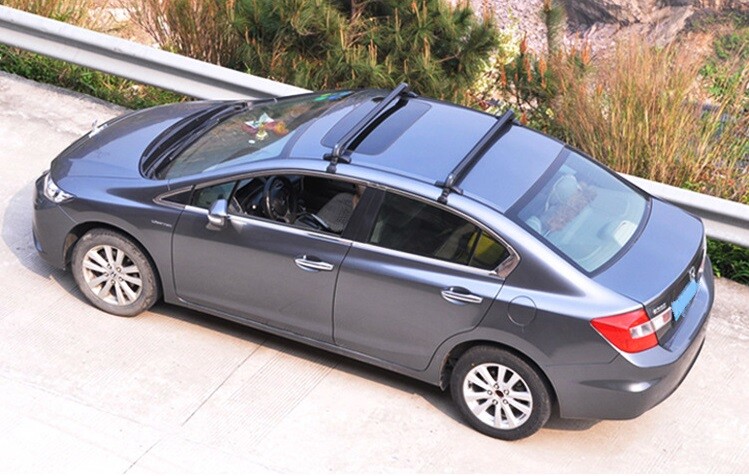 For 2005- 2018 2019 2020 Honda Civic Cross Bars Roof Rack Cargo Luggage ...