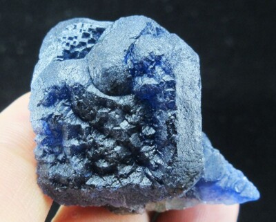 46g blueberry Fluorite&Quartz crystal mineral specimen,Inner Mongolia ...