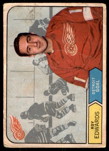 1967-68 O-Pee-Chee Roy Edwards Detroit Red Wings #144 | eBay