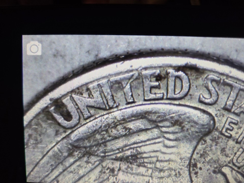 1978 D Washington Quarter w/ repunched & completely filled in D mint ...