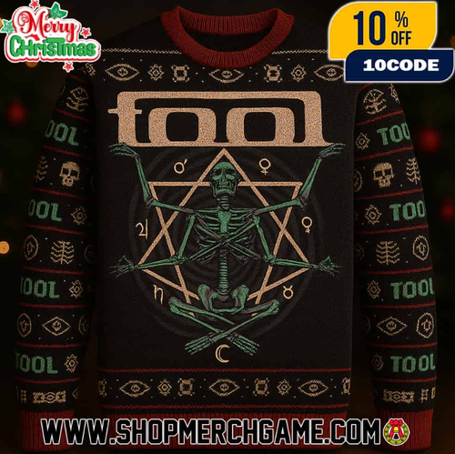 Tool Progressive Metal Band Ugly Christmas Sweater Black Red | eBay